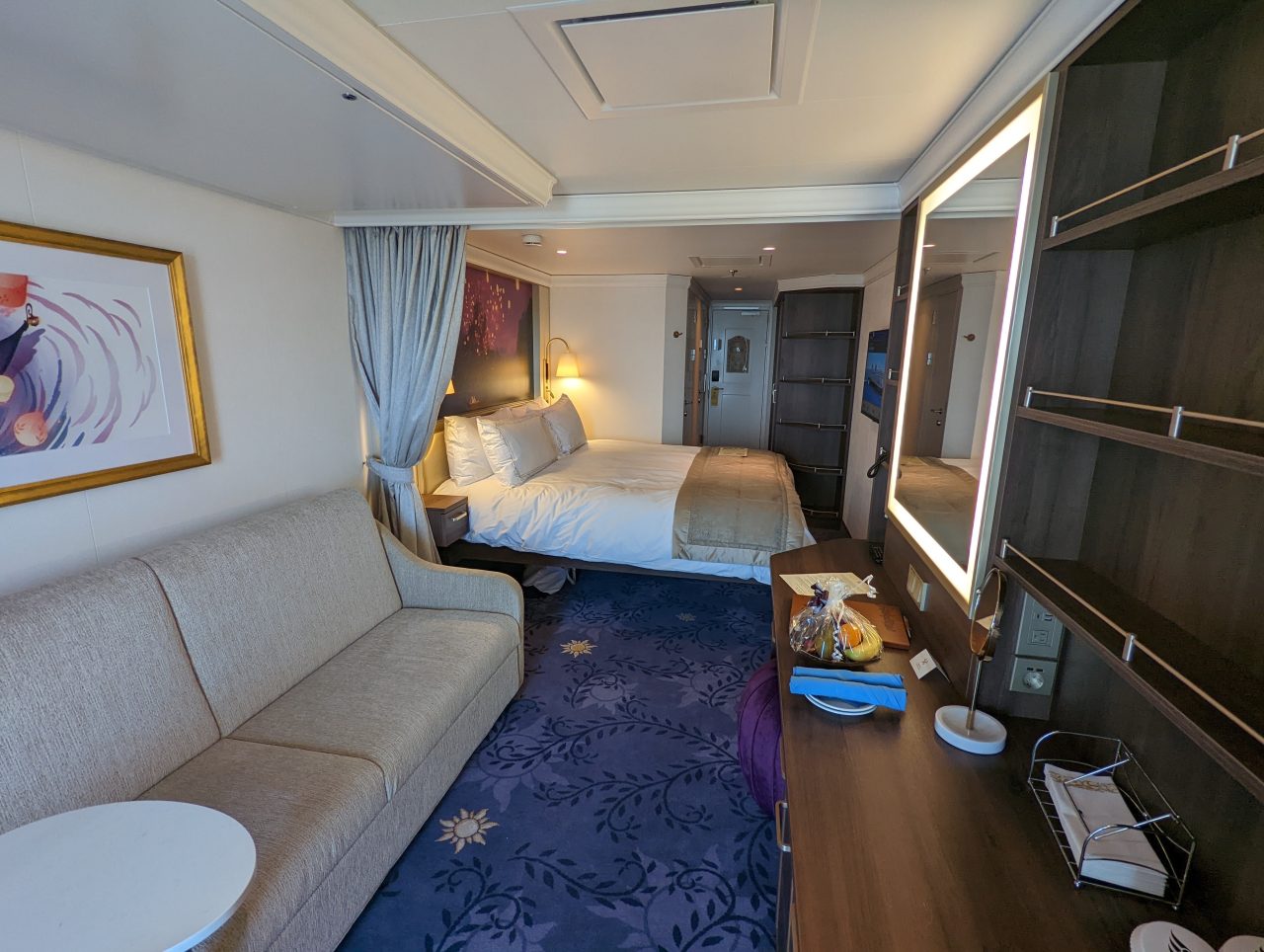 Disney Wish Concierge Deluxe Family Oceanview with Verandah